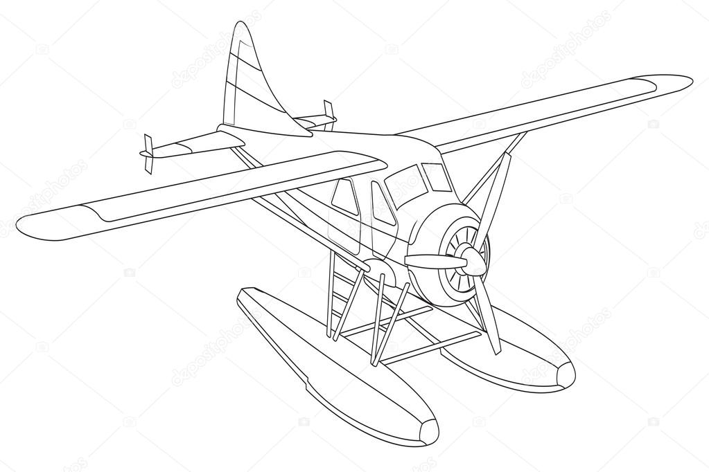 Free Float Plane Clipart