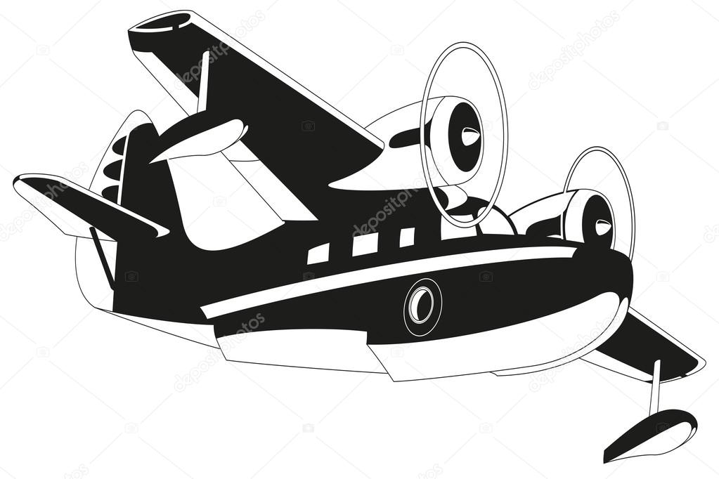 Seaplane Drawing