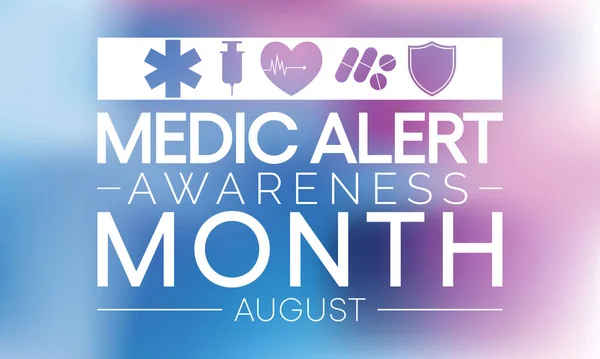 5,279,458 Medic alert awareness month Vector Images | Depositphotos