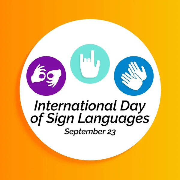 1,926,923 International day of sign languages Vector Images | Depositphotos