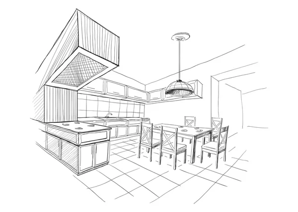 ᐈ Kitchens stock animated, Royalty Free kitchen island vectors ...