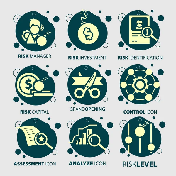 Riesgo operativo imágenes de stock de arte vectorial | Depositphotos