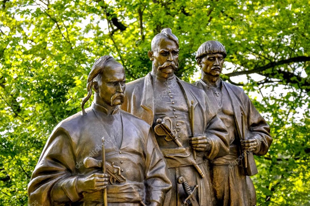 Monument to the Ukrainian Cossacks, Vienna – Stock Editorial Photo ...
