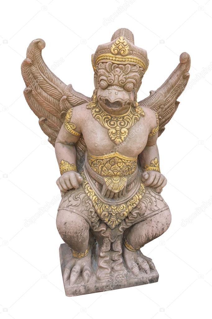 Garuda, isolated on white background. — Stock Photo © mesamong #61637317