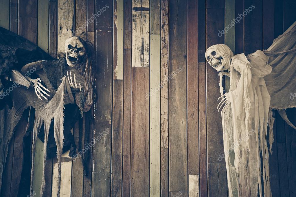 Scary Skeletons Ghosts Stock Photo by ©weerapat 101879994