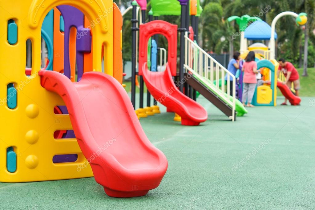 Colorful attractive playground Stock Photo by ©weerapat 122100544