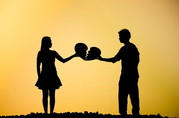 Terminar una relacion fotos de stock, imágenes de Terminar una relacion sin royalties ...