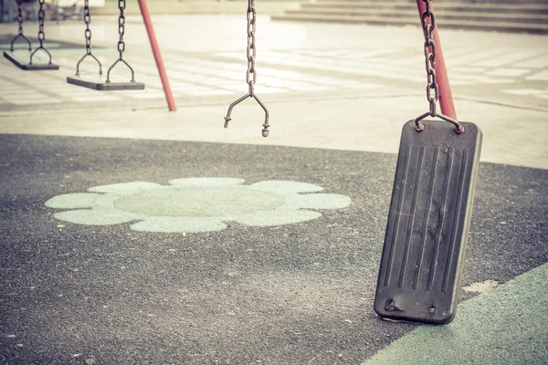 Broken chain swing — Stock Photo © weerapat #92394682