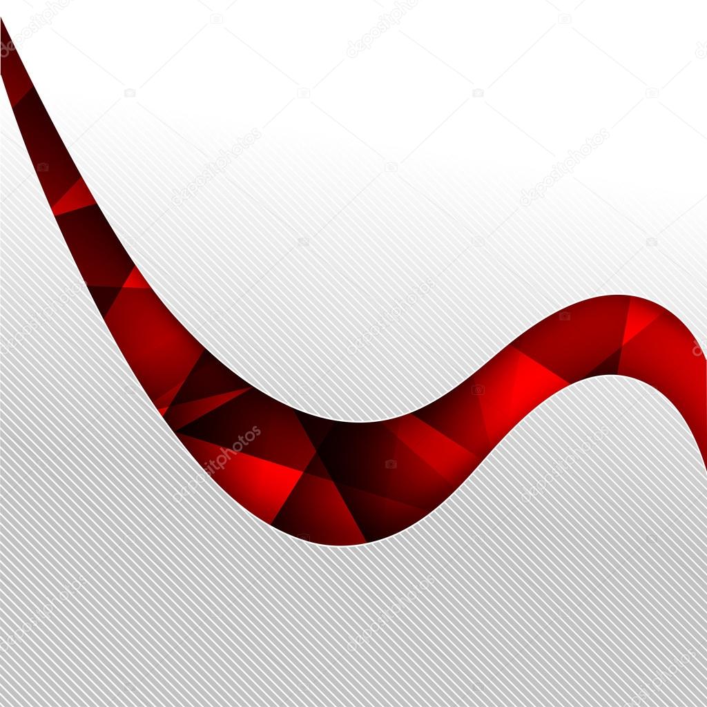 Abstact background Red curve, wave stripe line clear element 002 Stock ...