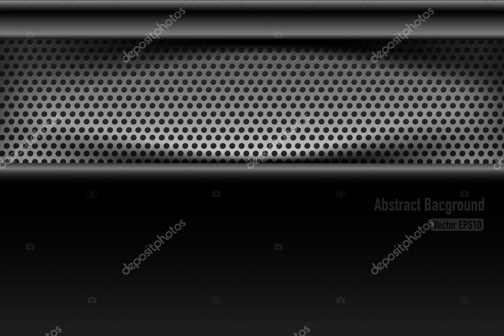 Chrome black and grey background texture vector illustration 004 Stock ...
