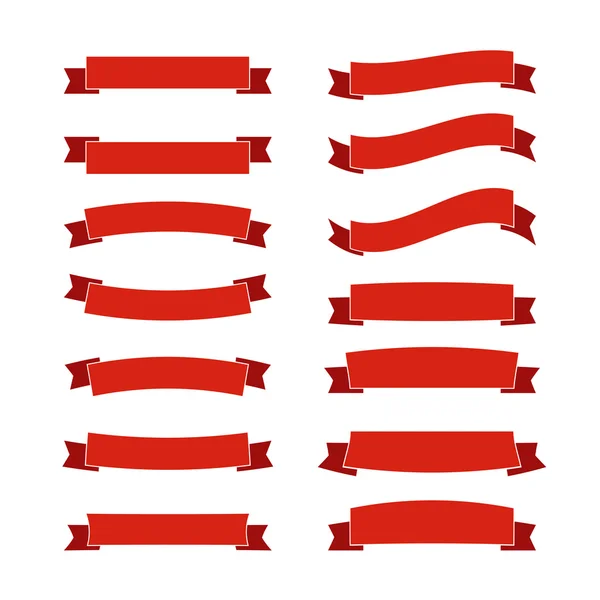 Red ribbon band Vector Art Stock Images | Depositphotos