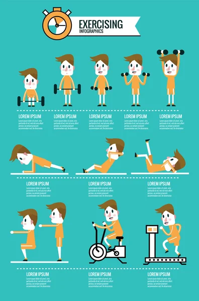 4,810 Fitness infographics Vector Images, Fitness infographics ...
