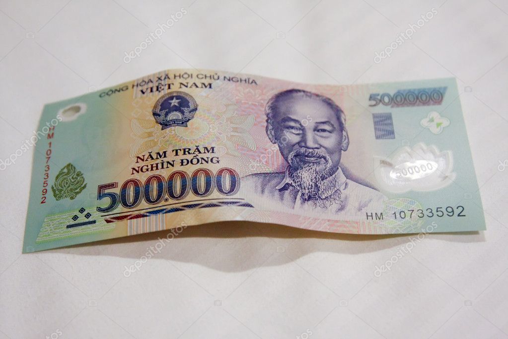 Vietnam dong banknote — Stock Photo © nongamt #56290631