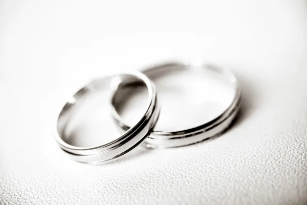 Two wedding rings Stock Photo by ©brebca 10376206