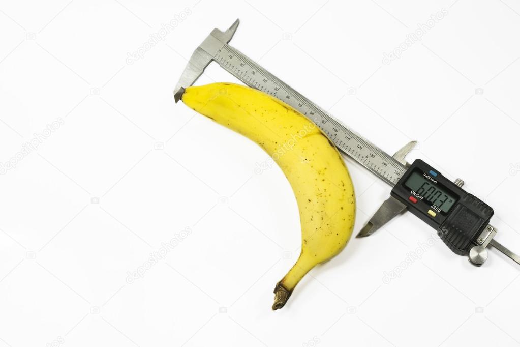 Banana size — Stock Photo © MarioDorian #60583543