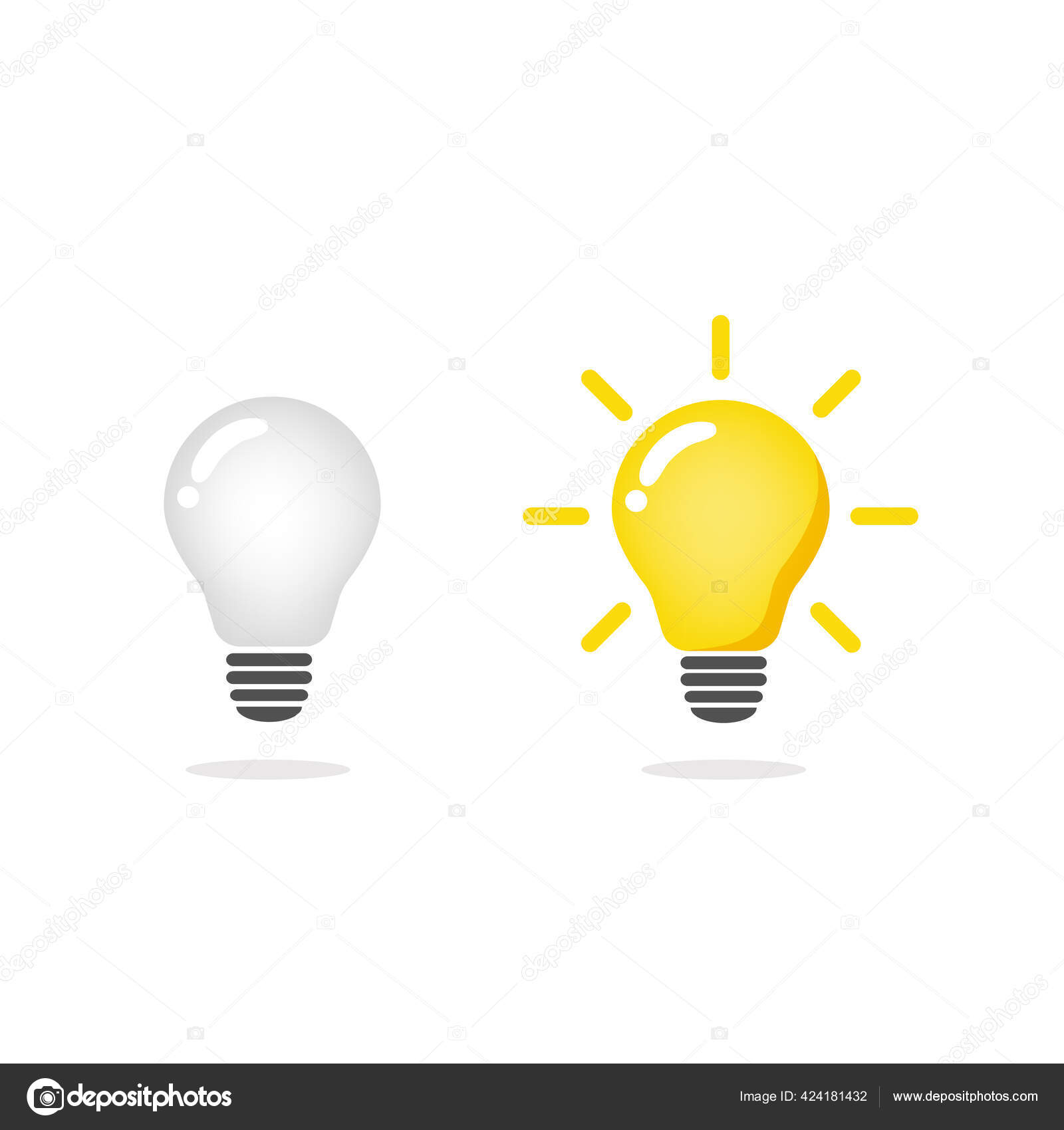 Light Bulb Full Ideas Creative Thinking Analytical Thinking Processing ...