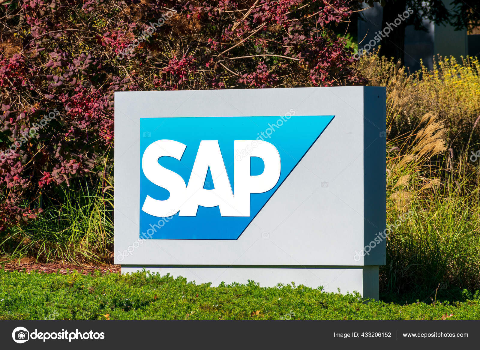 Sap Sign Signpost Sap German Multinational Software Corporation ...