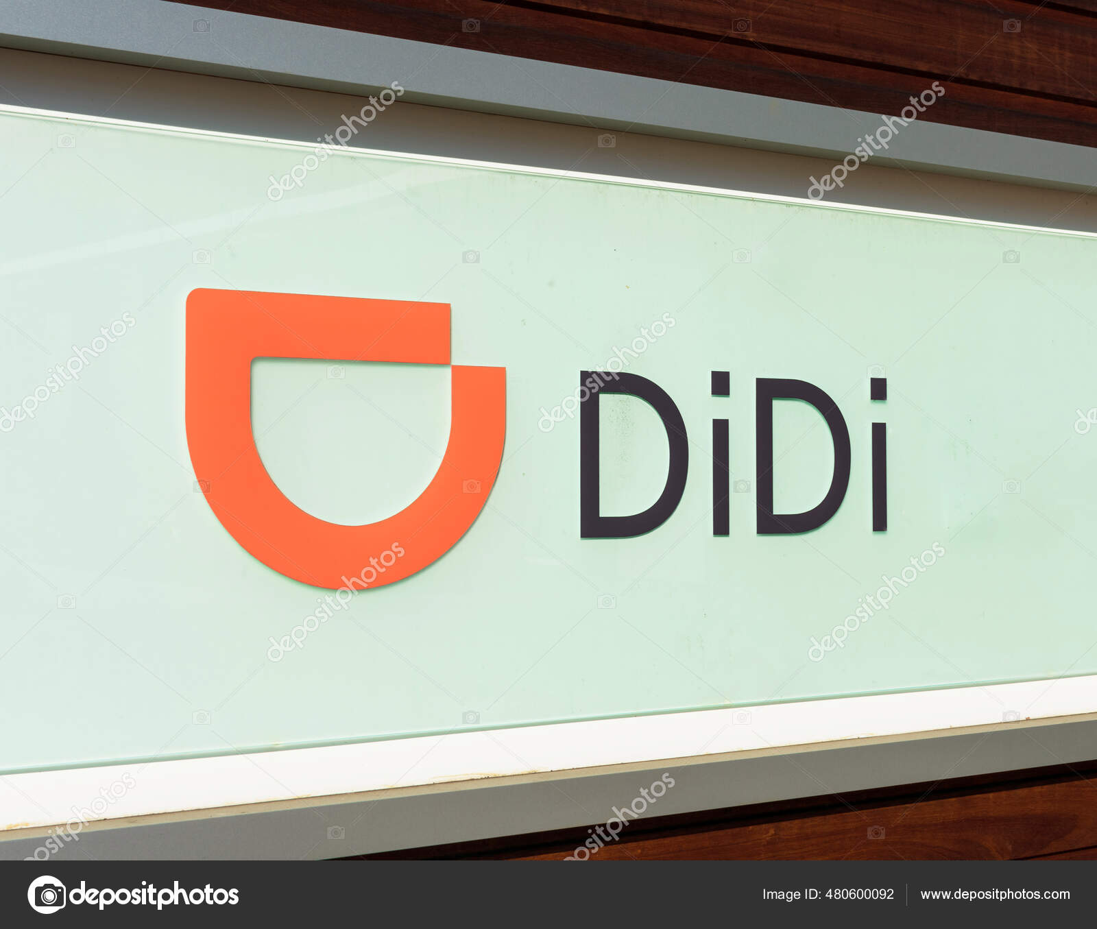 Didi Logo Sign Silicon Valley Office Didi Chuxing Chinese ...