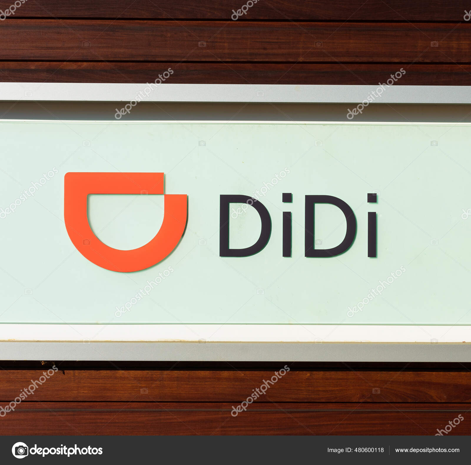 Didi Logo Sign Silicon Valley Office Didi Chuxing Chinese ...