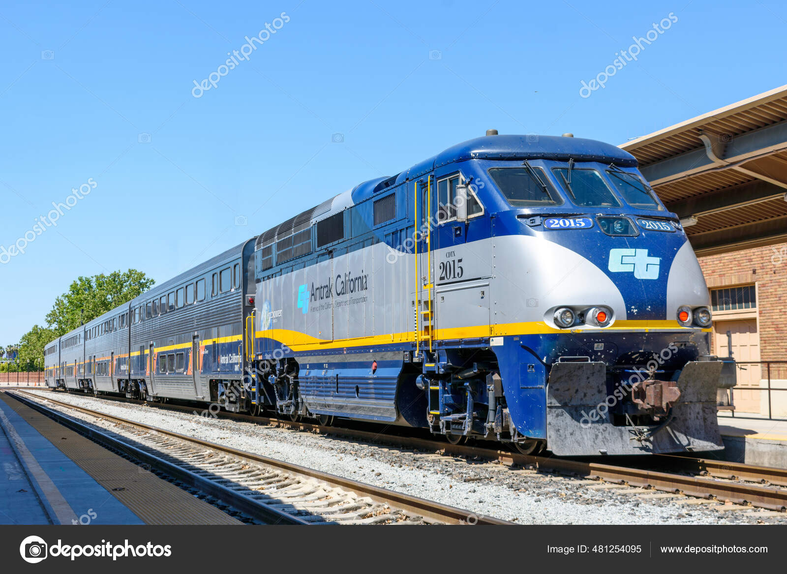 Mapa De La Estación De Amtrak En California