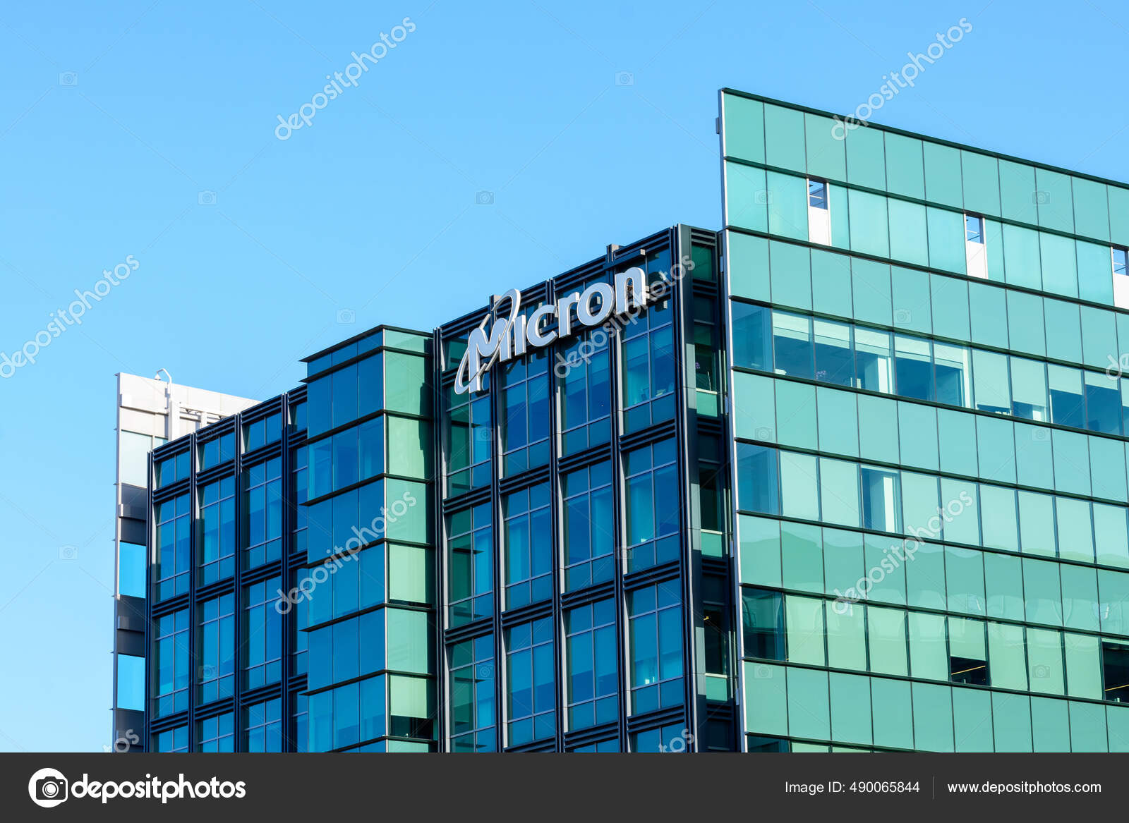 Micron Technology Office Campus Facade Exterior Silicon Valley Micron ...
