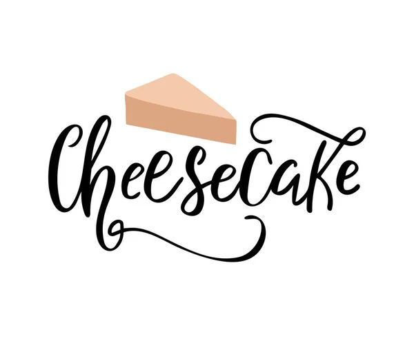 Cheesecake logo imágenes de stock de arte vectorial | Depositphotos