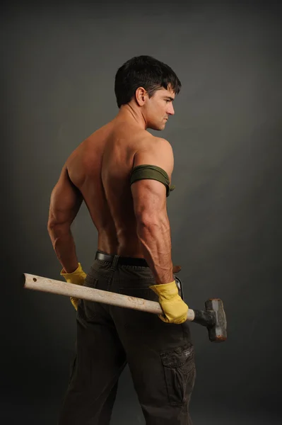 The handsome construction man. Stock Photo by ©romancephotos 148499501