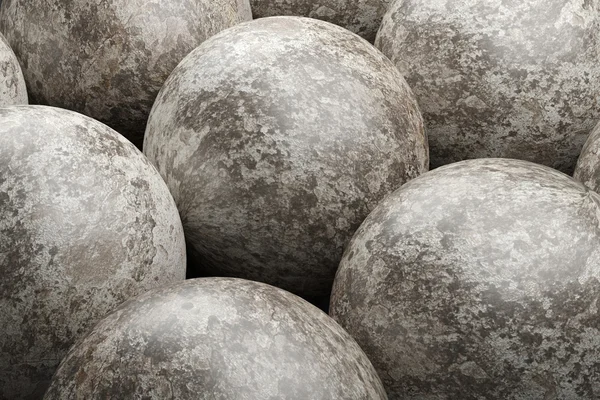 Many stone sphere - Stock Image - Everypixel