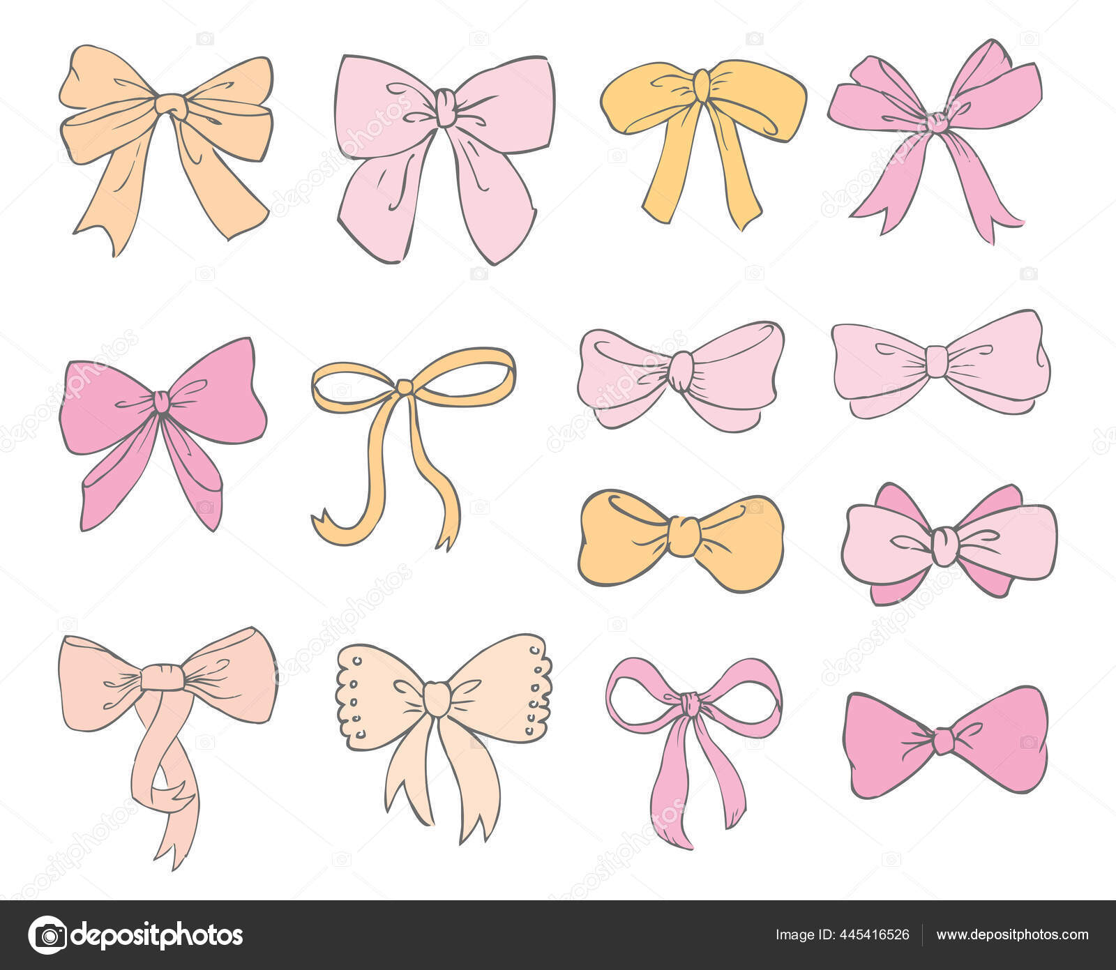 Pretty Bow Drawing