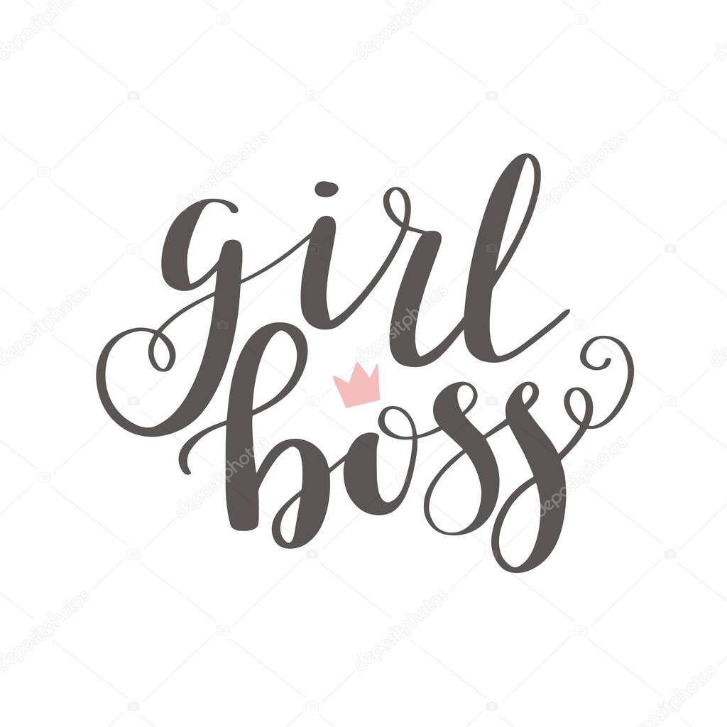 fuente cursiva chica jefe, vector de ilustración 2023