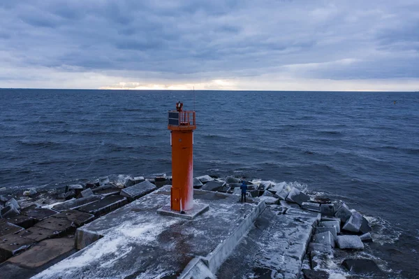 Lake michigan storm Stock Photos, Royalty Free Lake michigan storm ...