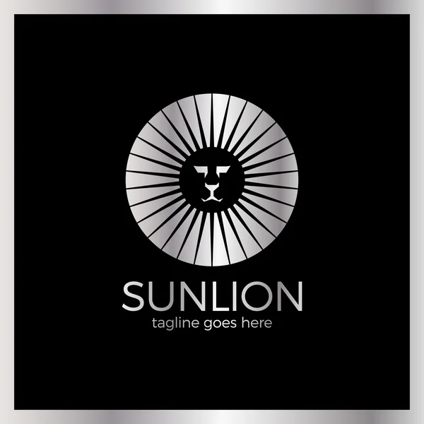 Sun lion logo | Myth Sun Lion Logo — Stock Vector © logolis #103721612