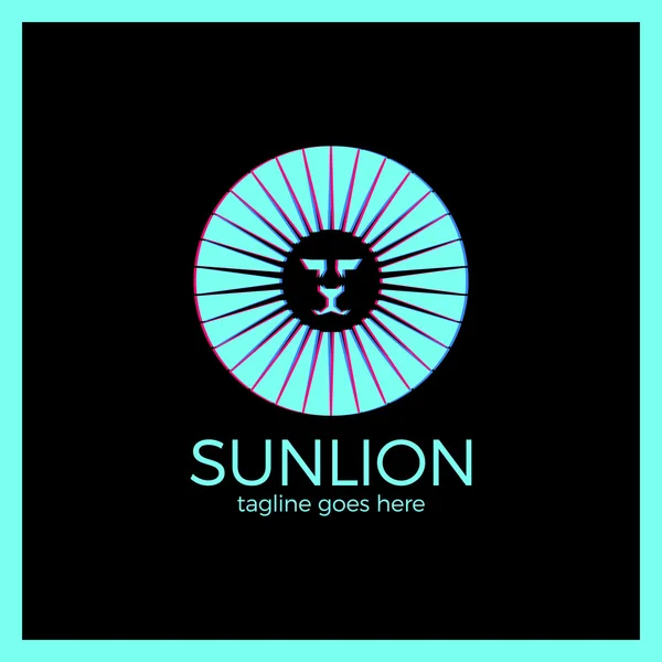 Sun lion logo | Myth Sun Lion Logo — Stock Vector © logolis #103721612