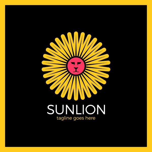 Myth Sun Lion Logo — Stock Vector © logolis #103721612
