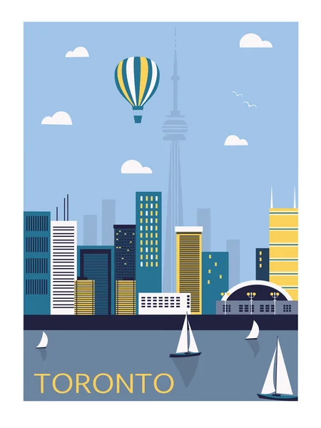 ᐈ Toronto skyline drawing stock vectors, Royalty Free toronto skyline ...