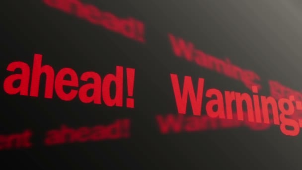 Warning, graphic content ahead. Violent content warning. Red text ...