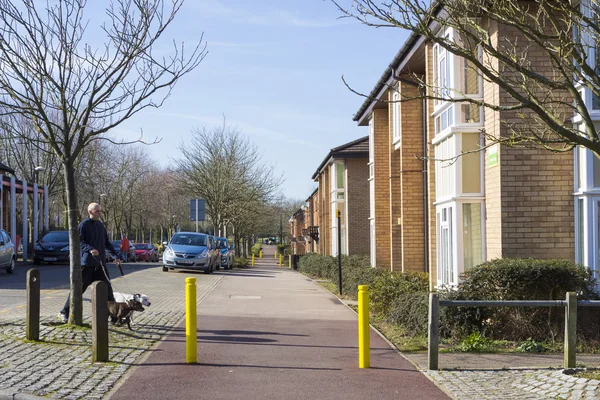 Spring view at Two Mile Ash area in Milton Keynes, England – Stock ...