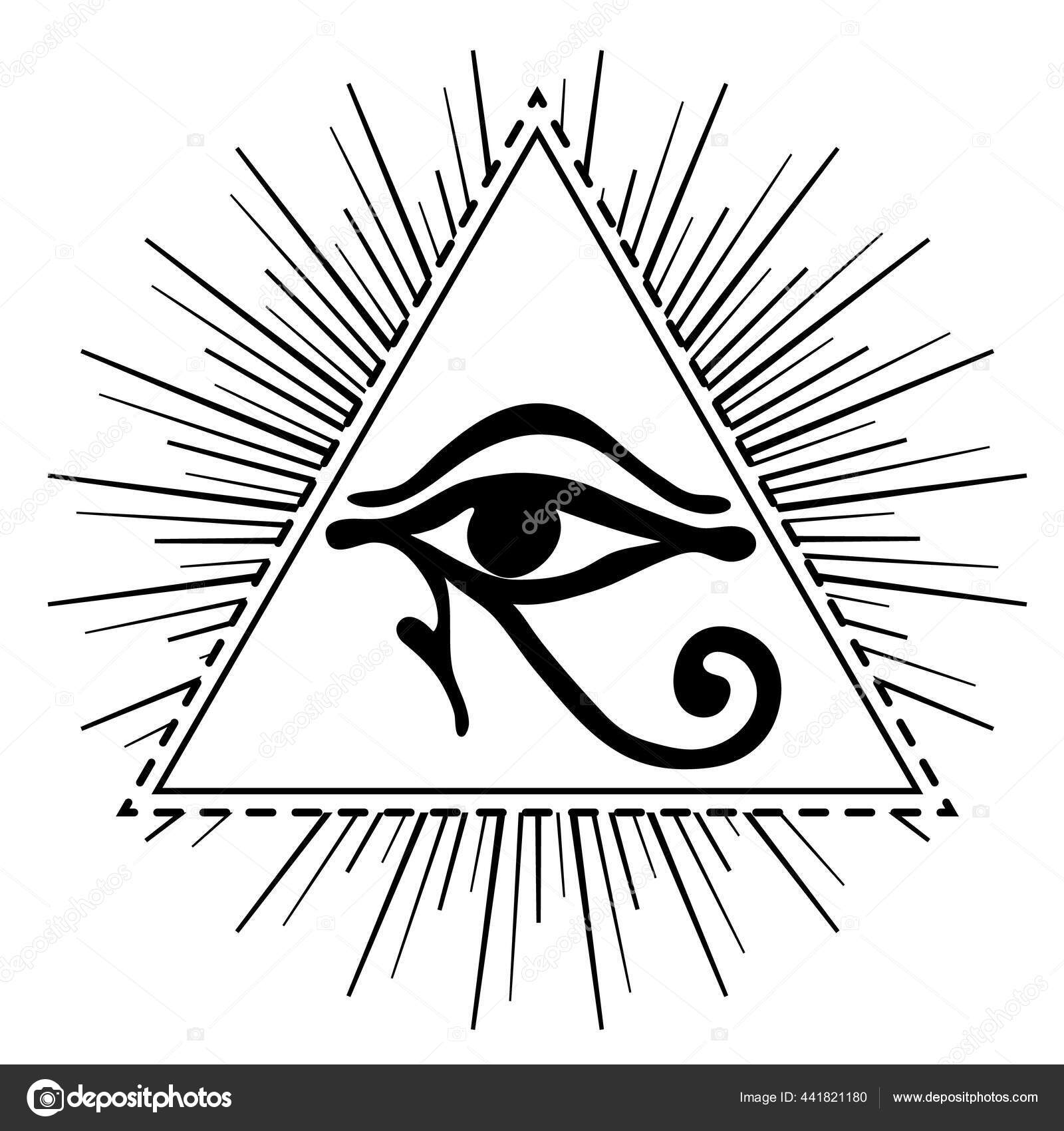 Egyptian Eye Tattoo