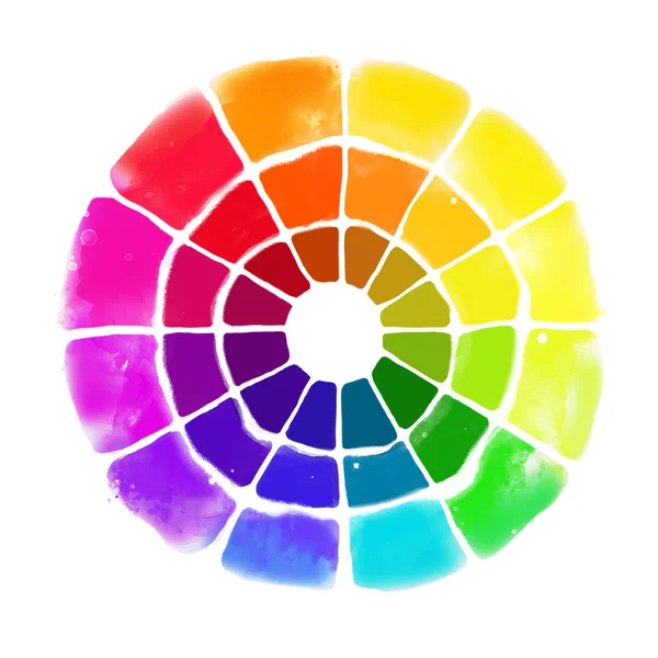 Handmade color wheel. Stock Vector by ©vgorbash 80045258