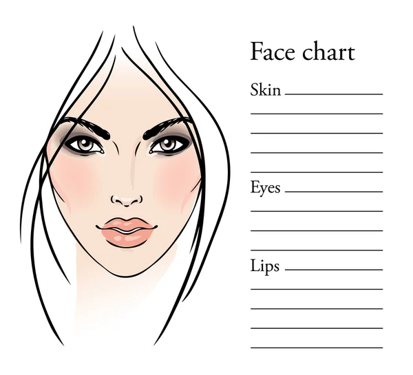 Face Chart Makeup Ideas Pdf Free - Infoupdate.org