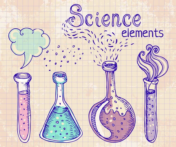 ᐈ Of science stuff stock drawings, Royalty Free science lab drawing ...