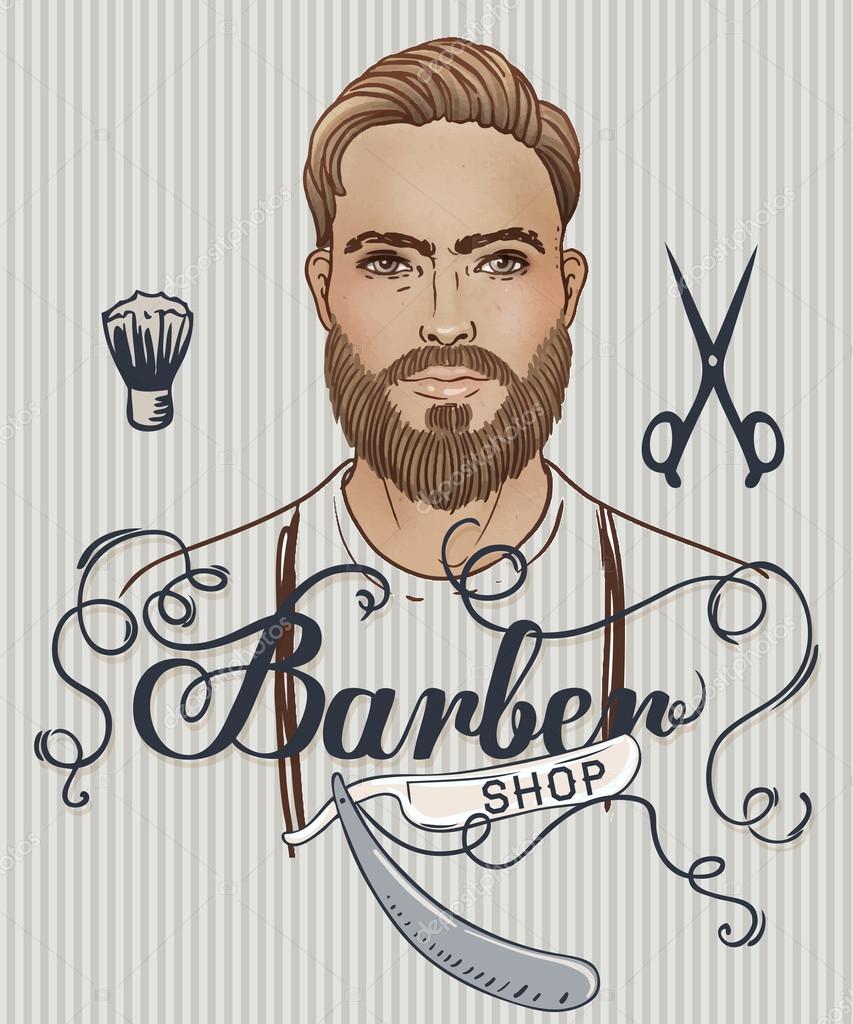 Hipster Peluquería vector, gráfico vectorial © vgorbash imagen #80165888 Hipster Peluquería vector, gráfico vectorial © vgorbash imagen #80165888