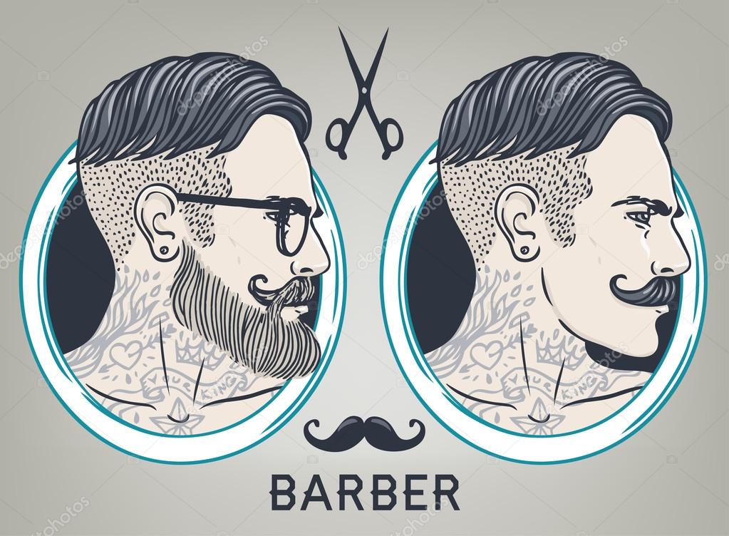 Hipster Barber Shop Business Card Stock Vector by ©vgorbash 80165970 Hipster Barber Shop Business Card Stock Vector by ©vgorbash 80165970