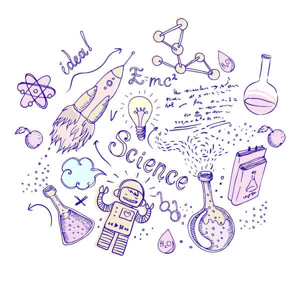 Back to School: science lab objects ⬇ Vector Image by © vgorbash ...