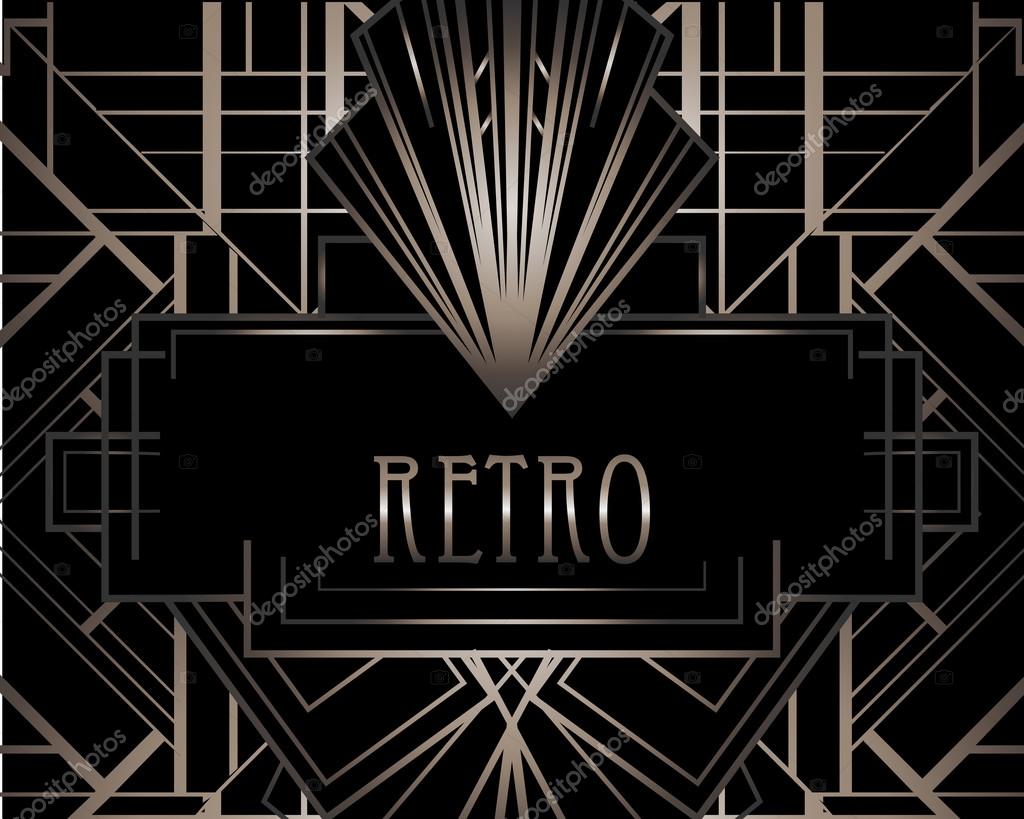 Art deco geometric retro pattern Stock Vector by ©vgorbash 80391446