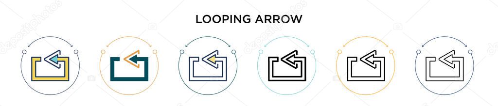 207 Looping arrow Vectors, Royalty-free Vector Looping arrow Images ...