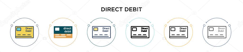 Direct debit Vector Art Stock Images | Depositphotos