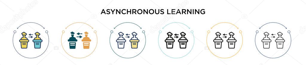 Asynchronous learning Vector Art Stock Images | Depositphotos