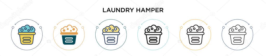 167 Laundry hamper Vector Images, Laundry hamper Illustrations ...