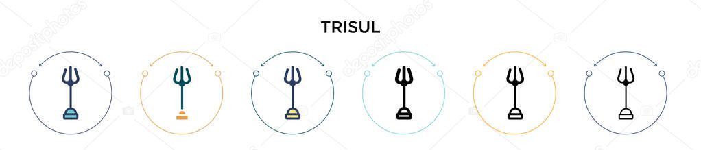 Ícone de trishul Vector Art Stock Images | Depositphotos
